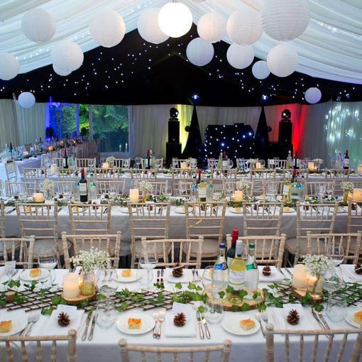 Marquee Dressing & Lighting - Make Your Marquee Your Own!