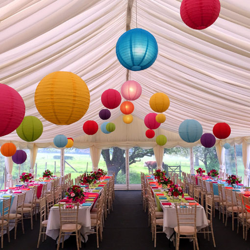 Marquee Dressing & Lighting - Make Your Marquee Your Own!