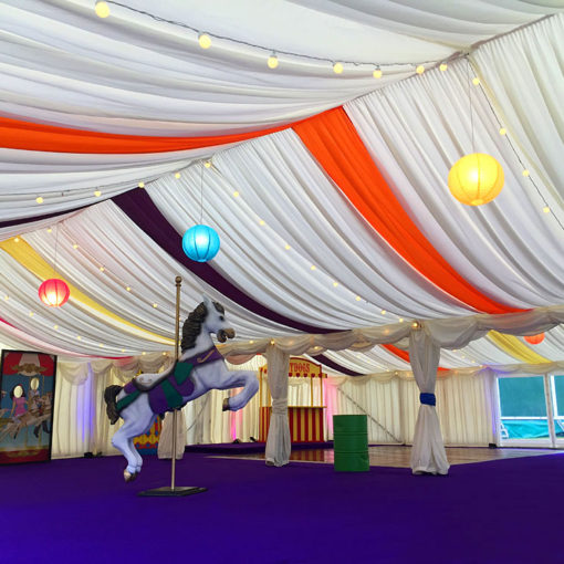 Marquee Dressing & Lighting - Make Your Marquee Your Own!